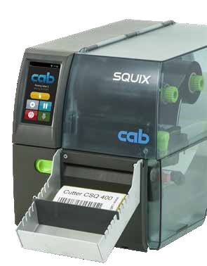 CAB SQUIX 4.3/200-C1 mit 200 dpi und CSQ401 Schneidemesser speziell für ...