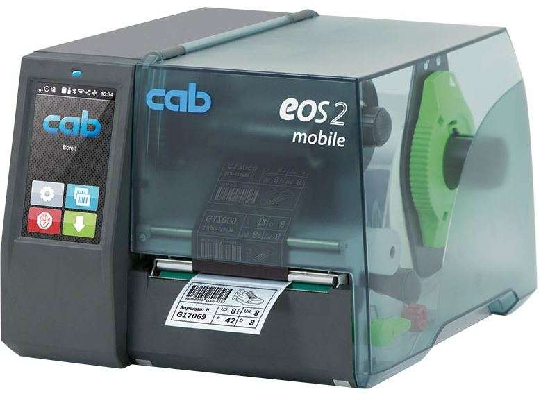 CAB EOS2mobile/300 - Akkubetriebener Etikettendrucker mit 300dpi jetzt kaufen | KenPro GmbH
